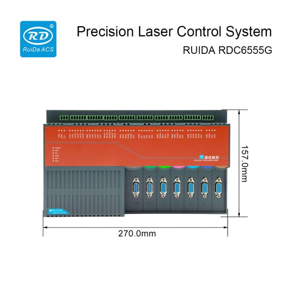Quality Precision 5 Axis CO2 Laser Cutting Machine Controller RUIDA RDC6555G for sale