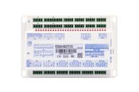 China Precision Double Beam Oscillating Knife Cutting Machine Controller Ruida RDD6584U for sale