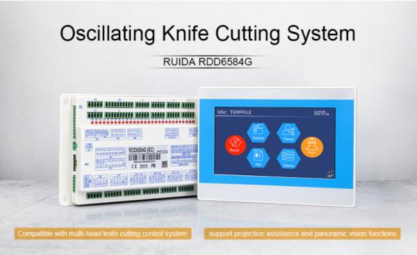Quality Ruida Single Track Oscillating Knife Cutting Controller RDD6584G 8 Axis Cutting Controller for sale