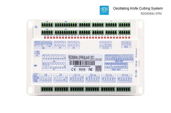 Quality Double Beam Oscillating Knife Cutting Controller Ruida RDD6584U-DFM for sale