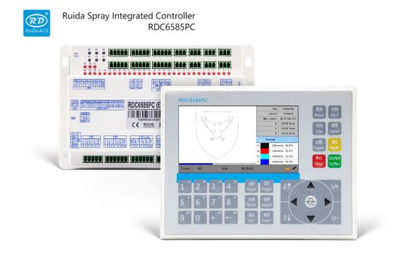 Quality Ruida RDC6585PC Precision Laser Height Controller With Spray Cutting for sale