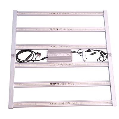 China Indoor Vegetable Grow Light 1100W UV IR Foldable LED Grow Light Dimmable  AC100-240V for sale