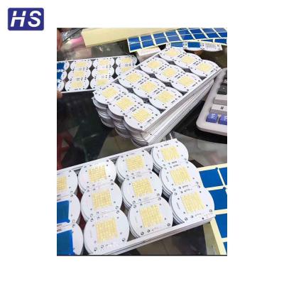 China LM301B LED PCB with 1-3oz Copper Thickness 0.8-1.6mm Board Thickness and 0.2mm Min. Hole Size for Plant Grow Lighting for sale
