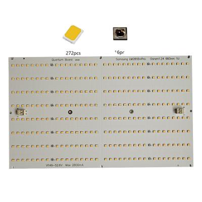 China Customized LM561C LED PCB with 660nm Osram LED 1-3oz Copper Thickness and 0.8-1.6mm Board Thickness for sale