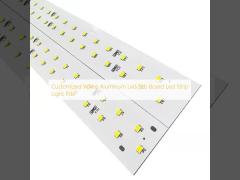Gepersonaliseerd wit aluminium led pcb board led strip licht pcb