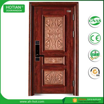 China High Quality Hotel Entrance Door Steel Security Doors with CE certificate for sale