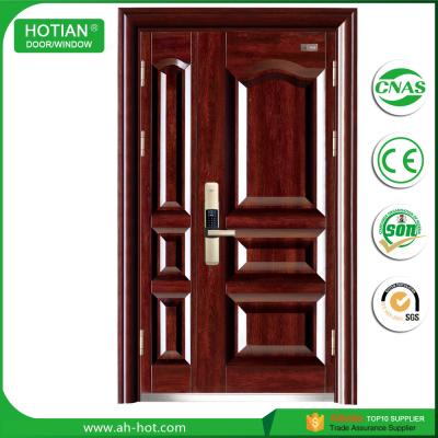 China CE Approbed Steel Fire Rated Door Popular for House Entrance Metal Doors for sale