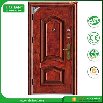 China Latest Main Gate Designs Steel Security Door Waterproof Mental Door for sale