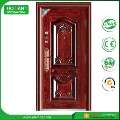 China Latest Steel Apartment Entrance Door Metal Swing Door Main Gate Design for Sale for sale