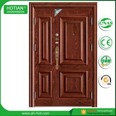 China Kerala front door designs photo steel single main door design white steel gate for sale