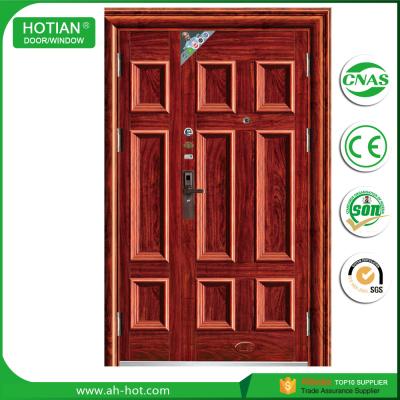 China american steel door entrance steel security door main gate designs residential front door for sale