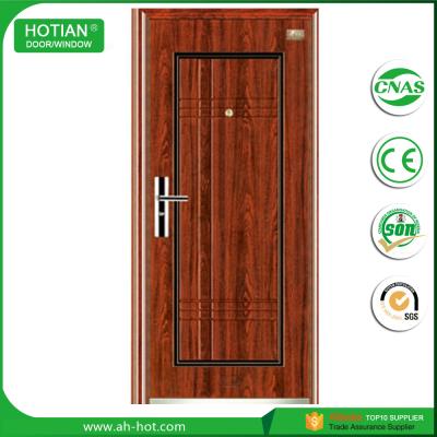 China front steel doors, iron gate main wood carving design steel security door for sale