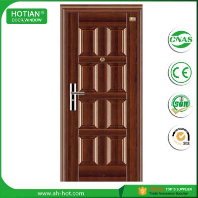 China 2016 best sale lowes steel entry doors for main gate designs for sale