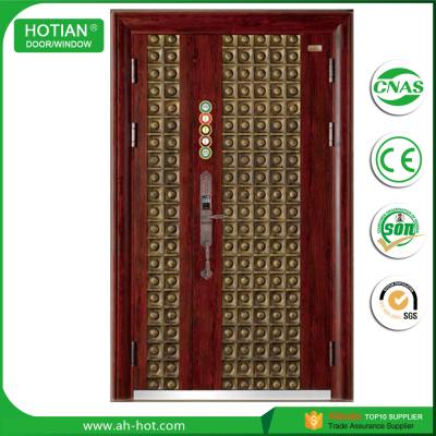 China Entry Doors Type and Finished Surface Finishing steel security door of high quality;steel door for sale