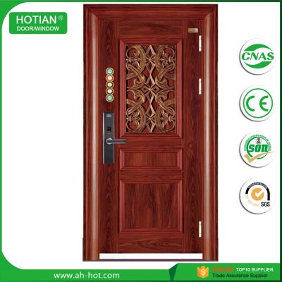 China Competitive Steel Security Door Popular For Residential Main Entrance Door for sale