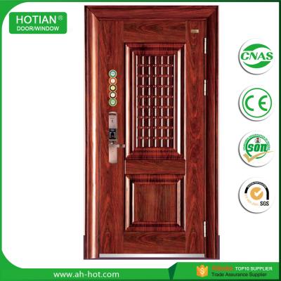 China Turkey Door Design Security Steel Door for Apartment with Favorable Price for sale