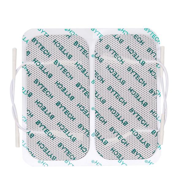 Quality 5X5cm Square Muscle Stimulator Pads Pre Wire Type Tens Replacement Pads for sale