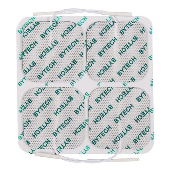 Quality 5X5cm Square Muscle Stimulator Pads Pre Wire Type Tens Replacement Pads for sale
