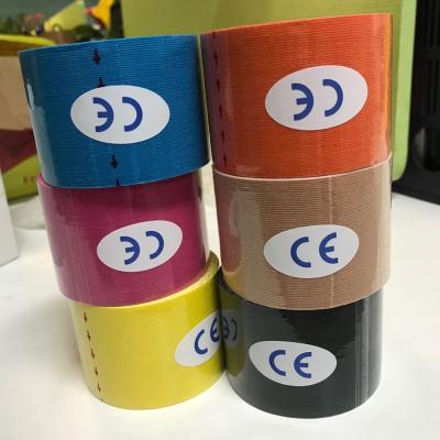 Quality Breathable Kinesiology Pain Relief Muscle Tape Bandage 5cmx5m For Enhanced And for sale
