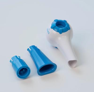 China Adjustable Handheld Lung Breathing Trainer For All Ages Respiratory Muscle Training for sale