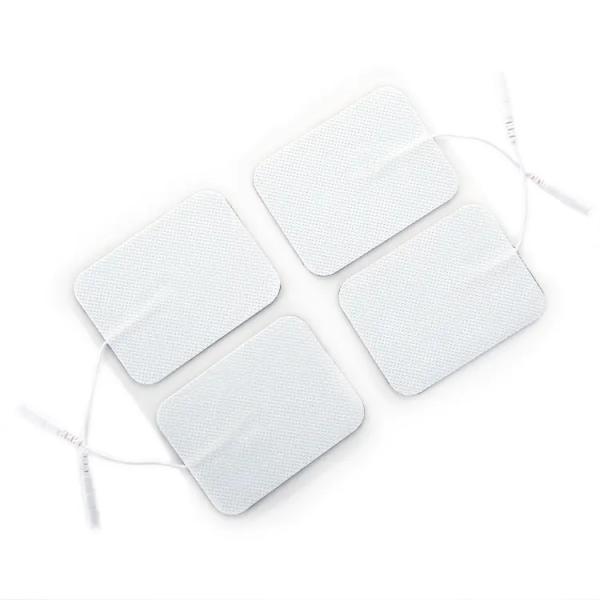 Quality 6x8cm Tens Unit Replacement Reusable Electrode Pads For Electronic Pulse Massager for sale