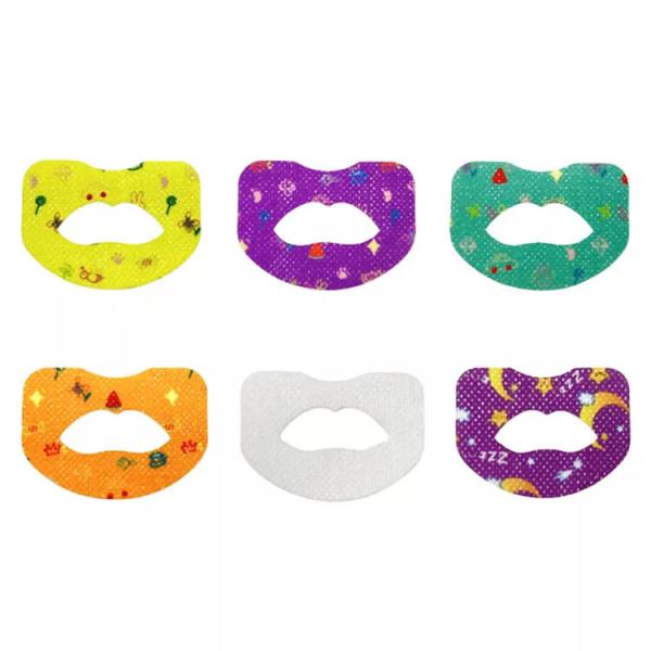 Quality OEM Colorful Better Sleeping Mouth Strips Anti Snoring Breathing Tape For Mouth for sale