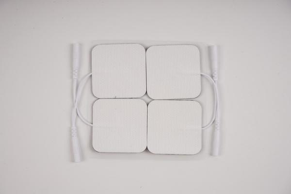 Quality 5X5cm Square tens replacement electrode pads Muscle Stimulator for sale