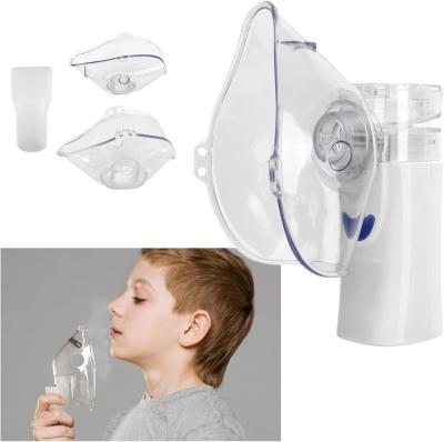 China Portable Rechargeable Lithium Battery Ultrasonic Mesh Nebulizer Less than 50 dB Noise Level White for sale
