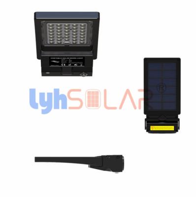 China 5W Portable Outdoor Solar Lights 600lm Output IP65 Waterproof For Outdoor Garden Security Lights for sale