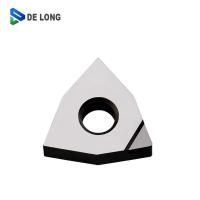 Quality WNMG080402 PCD Inserts Wear Resistant For Turning / Milling And Drilling for sale
