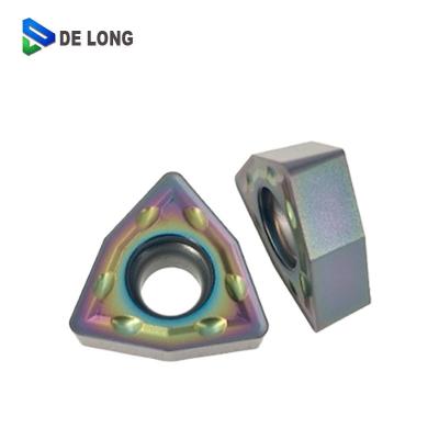 中国 WCMT06T308FN 鉄鋼加工用の負のラックCNC回転挿入 販売のため