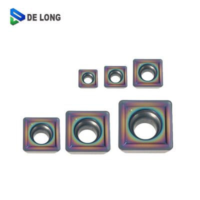 중국 SPMG110408 DG 스테인리스 스틸용 탄화물 삽입 PVD 코팅 판매용