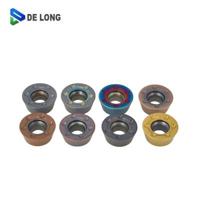 중국 RDMT1204 MO 텅스텐 탄화물 CNC 삽입 12.04mm 고강도 밀링 도구 판매용