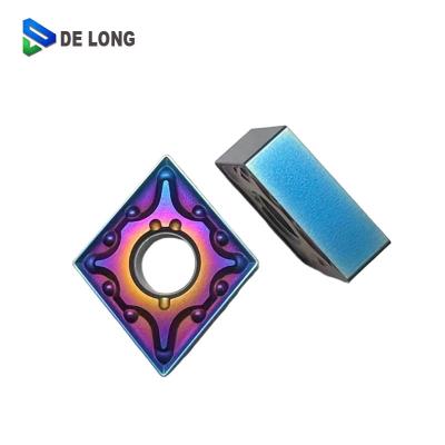 China CNMG120408 MA Negative Rake Angle Nano Blue CNC Turning Insert for High Temperature Alloy Heavy-Duty Machining with High Precision for sale
