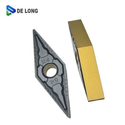 China Ângulo de Rastreamento Negativo VNMG160404 VNMG160408 PM Revestimento Duplo DLP103 Insertos de Torneamento CNC para Peças de Aço à venda