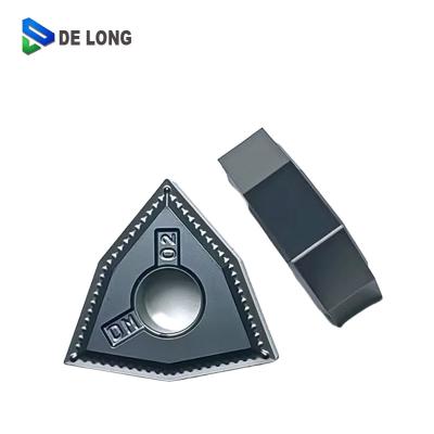 China Pastilha de metal duro CNC WNMG080402 NDM com revestimento PVD/CVD para processamento de aço inoxidável à venda