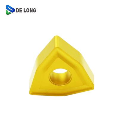 China Ângulo de Rastreamento Negativo WNMG080408 WNMG080412 TC Revestimento CVD Insertos de Torneamento CNC para Desbaste à venda