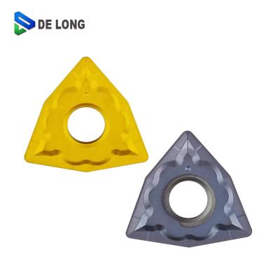 중국 WNMG080408 DLP101 DLP102 강철 부품용 네거티브 레이크 각도 CNC 선삭 인서트 판매용
