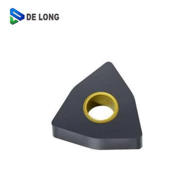 China WNMA080404 08 CVD Coating Tungsten Carbide Inserts for SG Iron Grade Processing with High Rigidity for sale