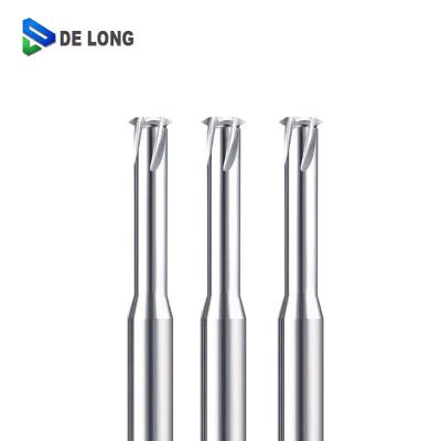 China High-Precision ISO Single thread End Mill with Mirror-Polished Cutting Edge for Aluminum Processing for sale