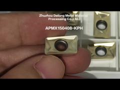 Твердосплавные фрезерные вставки с ЧПУ APMX150408-KPH для нержавеющей стали