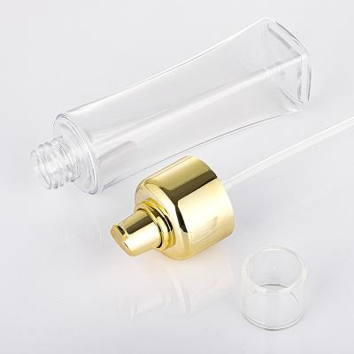 Cina spruzzatore fine della pompa della foschia dello spruzzo di 50ml 150ml della stampa dorata cosmetica di plastica della bottiglia in vendita