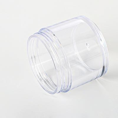 Cina Chiaro mini barattolo vuoto su ordinazione doppio della crema del fondo di forma rotonda di 15g 20g 30g 80g in vendita