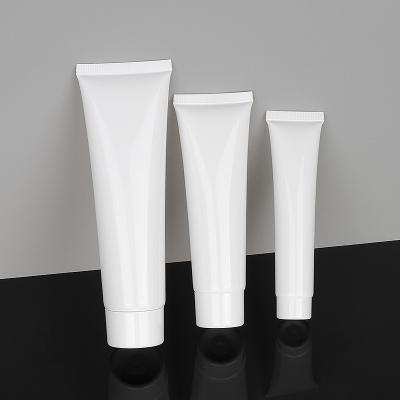 Cina tubi d'imballaggio glassati vuoti di compressione dell'ANIMALE DOMESTICO di 50ml 100ml 200ml della crema per le mani della lozione della prova cosmetica di plastica della pulitrice in vendita