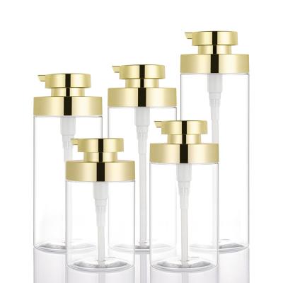 China Gel de banho transparente OEM 800ml, limpador corporal, bomba personalizada, garrafa de loção para xampu à venda