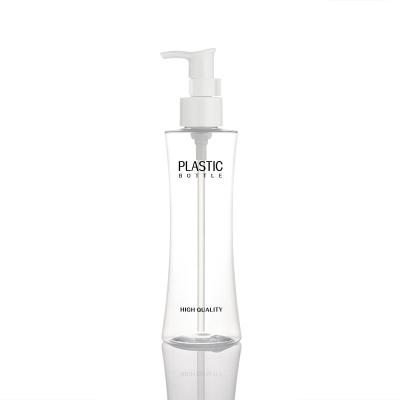 China Plásticos cosméticos transparentes vazios personalizados creme facial loção corporal 200ml frasco de bomba à venda