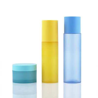 China Eco Friendly Cosmetic Packaging Sets 155ml Face Care Cream Jar Suit for sale