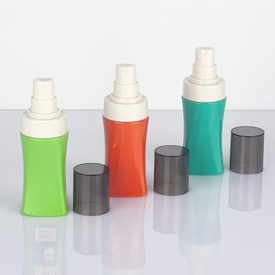 Cina Flacone spray retrattile in plastica vuoto da 80 ml con nebulizzatore fine in vendita