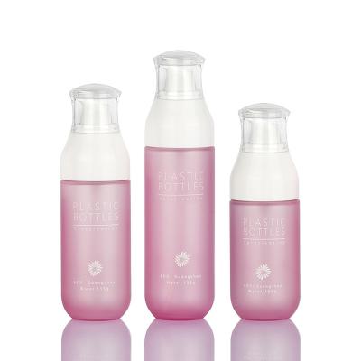 Cina Set di confezioni cosmetiche per la cura della pelle rosa di lusso Set di flaconi per lozioni per creme per il viso da 138 ml in vendita