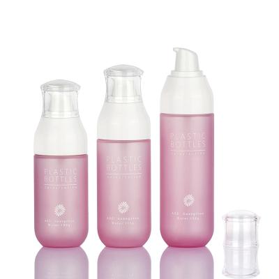 Cina Set di confezioni cosmetiche per la cura della pelle rosa di lusso Set di flaconi per lozioni per creme per il viso da 138 ml in vendita